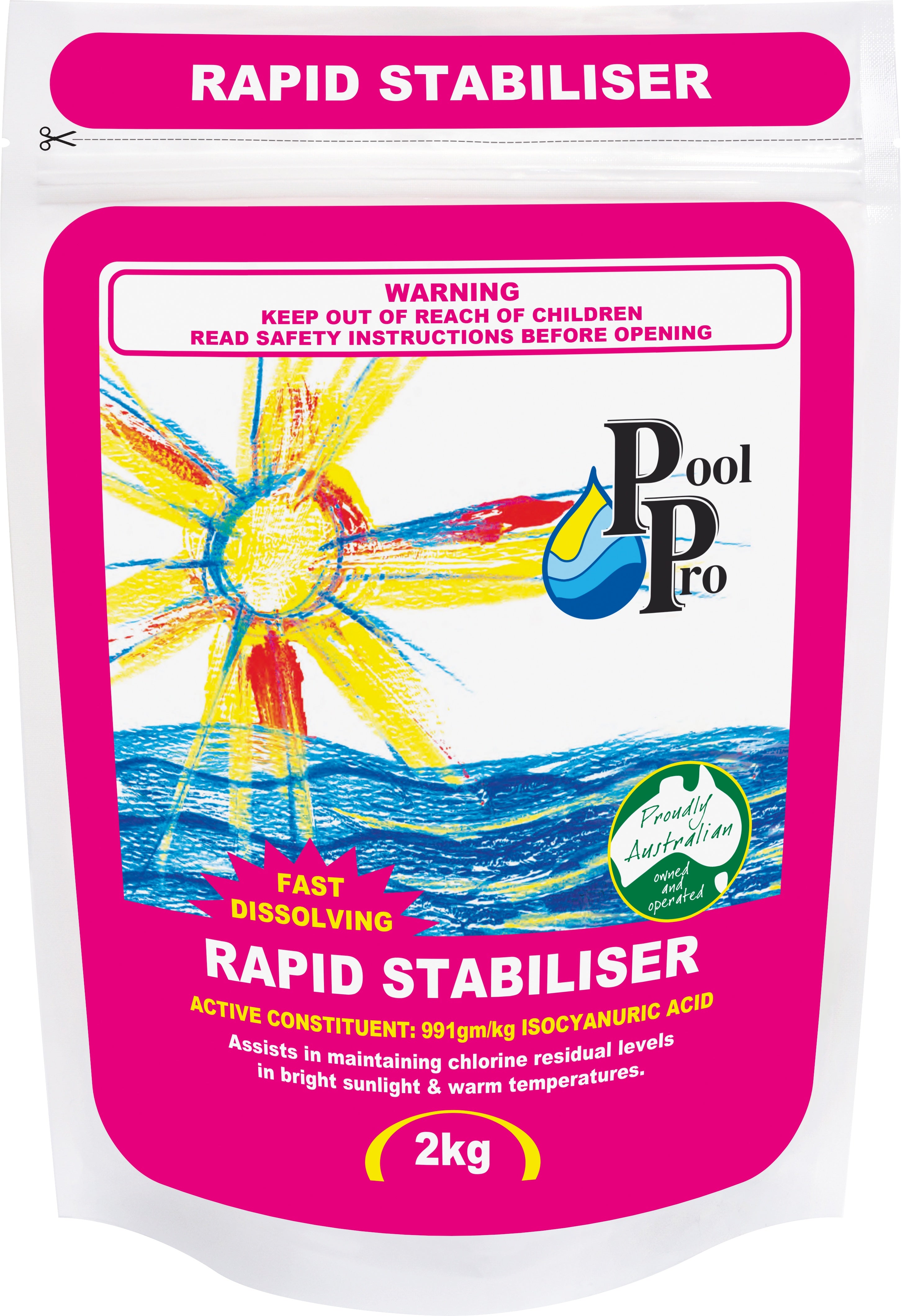 Pool Pro Rapid Stabiliser 2kg - SR02.1