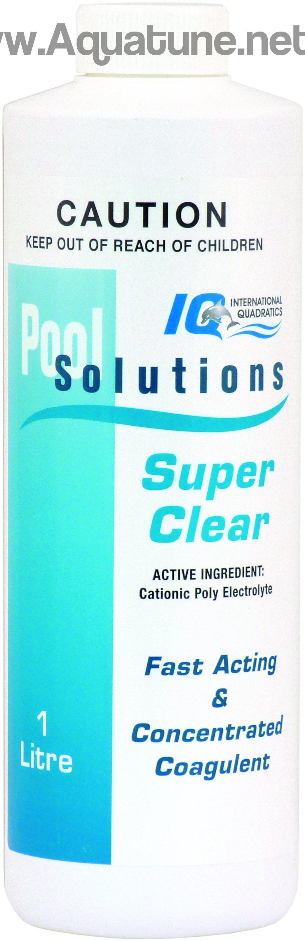 Super Clear 1L, IQ Pool Solutions - IPSC5001