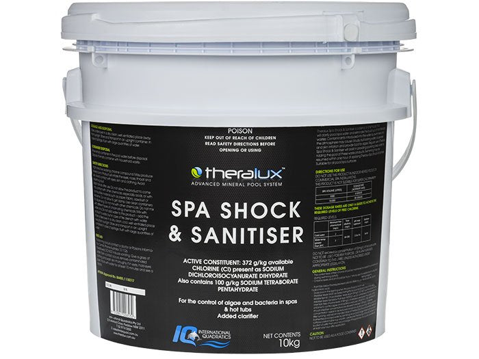 Theralux Spa Shock and Sanitiser - Lithium Replacement - IPSS6001 ...