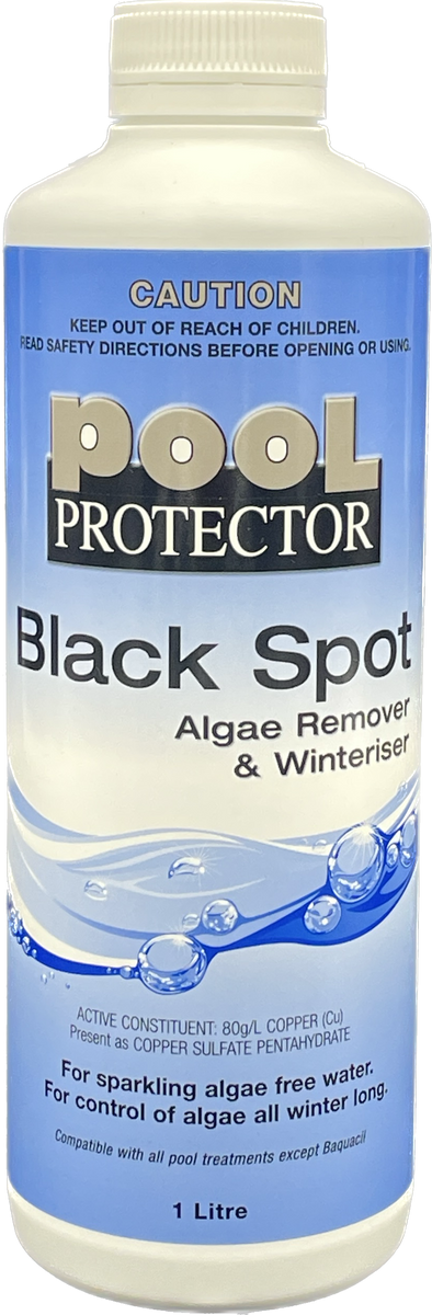 Pool Protector 1 Litre Black Spot Algae Remover and Winteriser (80g/L ...