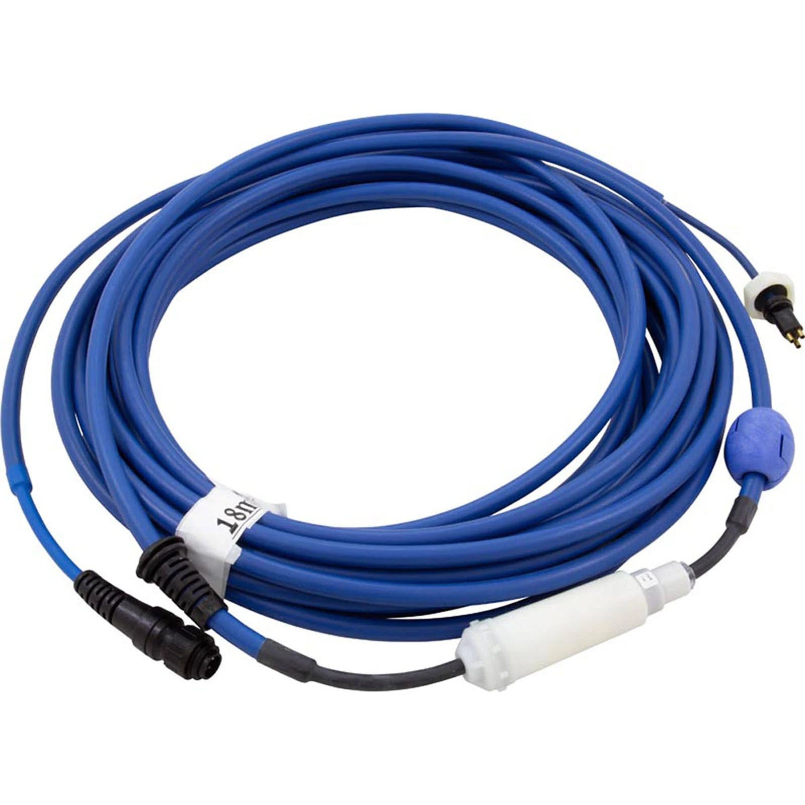 Dolphin Cable, 18 metre 3-Pin Rubber, Swivel Diy (M5, M500 and Trident